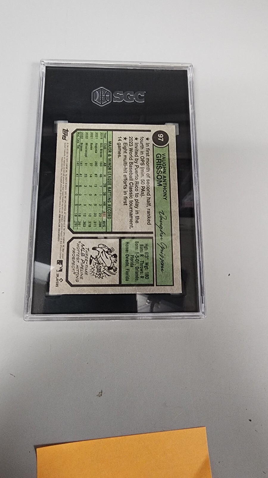 2023+Topps+Heritage+-+%2397+Vaughn+Grissom+%28RC%29 for sale online | eBay