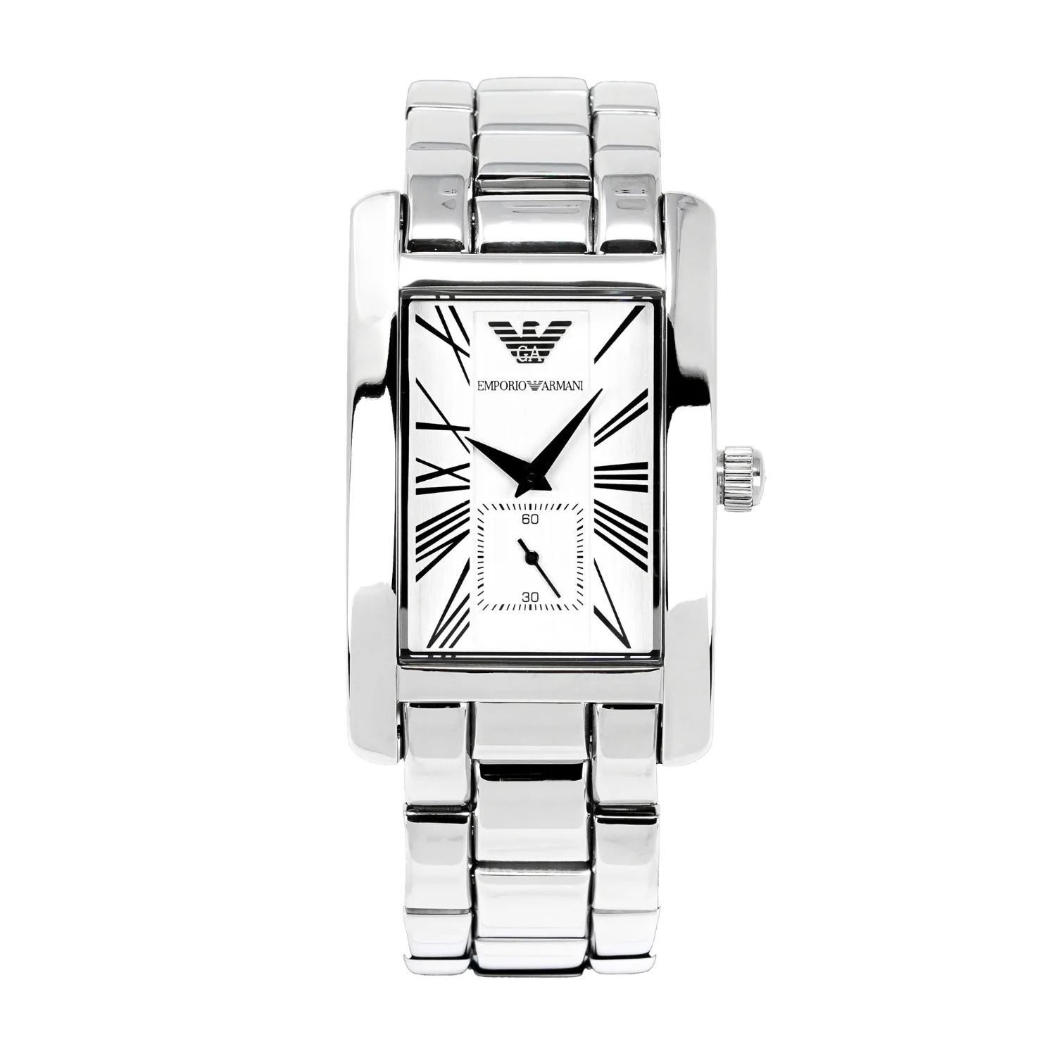Emporio Armani Men's Watch Classic White AR0145 723763056144 | eBay