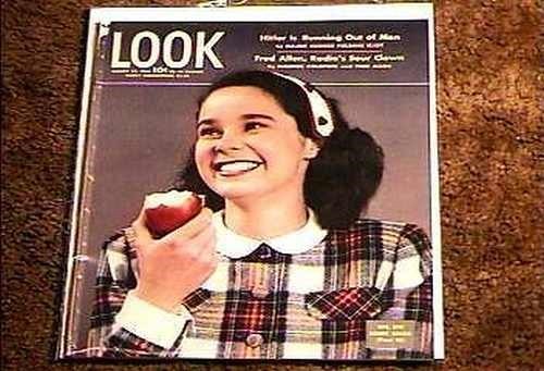 LOOK MAGAZINE 1944 AUG 22 FINE+ FILE COPY BETTY CORNELL HITLER | eBay