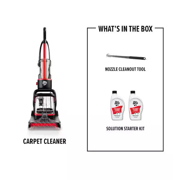 Full Size Upright Corded Carpet Cleaner Machine, Carpet Shampooer for ...