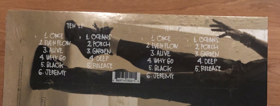 PEARL JAM - Ten - 2LP (Audiophile Pressing ) NEW 886974130215| eBay