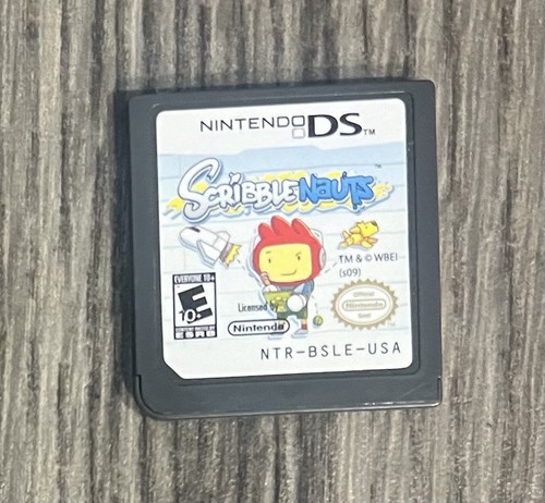 Scribblenauts Nintendo DS Lite DSi XL 3DS 2DS Videogame Game Cartridge ...