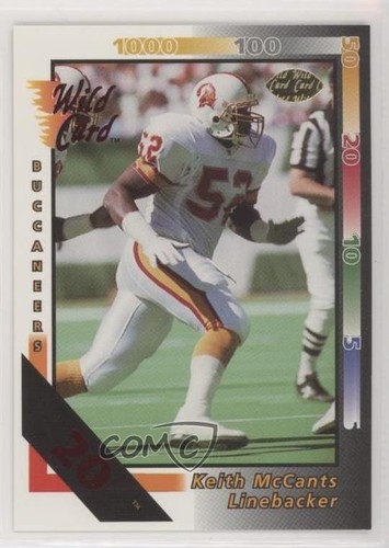 1992 Wild Card 20 Stripe Keith McCants #45 g2x | eBay