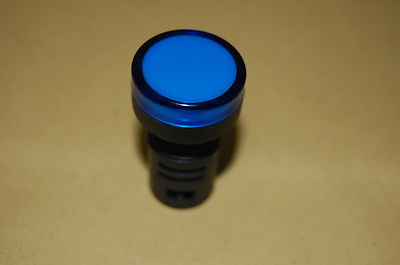 LOT OF 2PCS Pilot light Blue Led Lamp 22mm Screw Terminal 380V AC | eBay