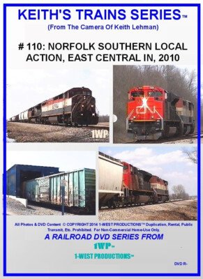 Keith's Trains Series RR DVD Title #110 NS LOCAL ACTION EC IN 2010 RR VIDEO | eBay