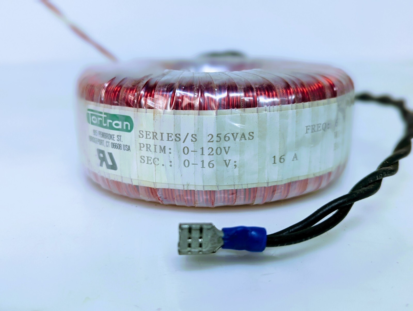 Tortran Series/S Toroidal Power Transformer 256VAS Stereo Audio ...