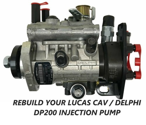 REBUILD SERVICE FOR DELPHI LUCAS DIESEL INJECTION PUMP DPS / DP200 /DPC ...