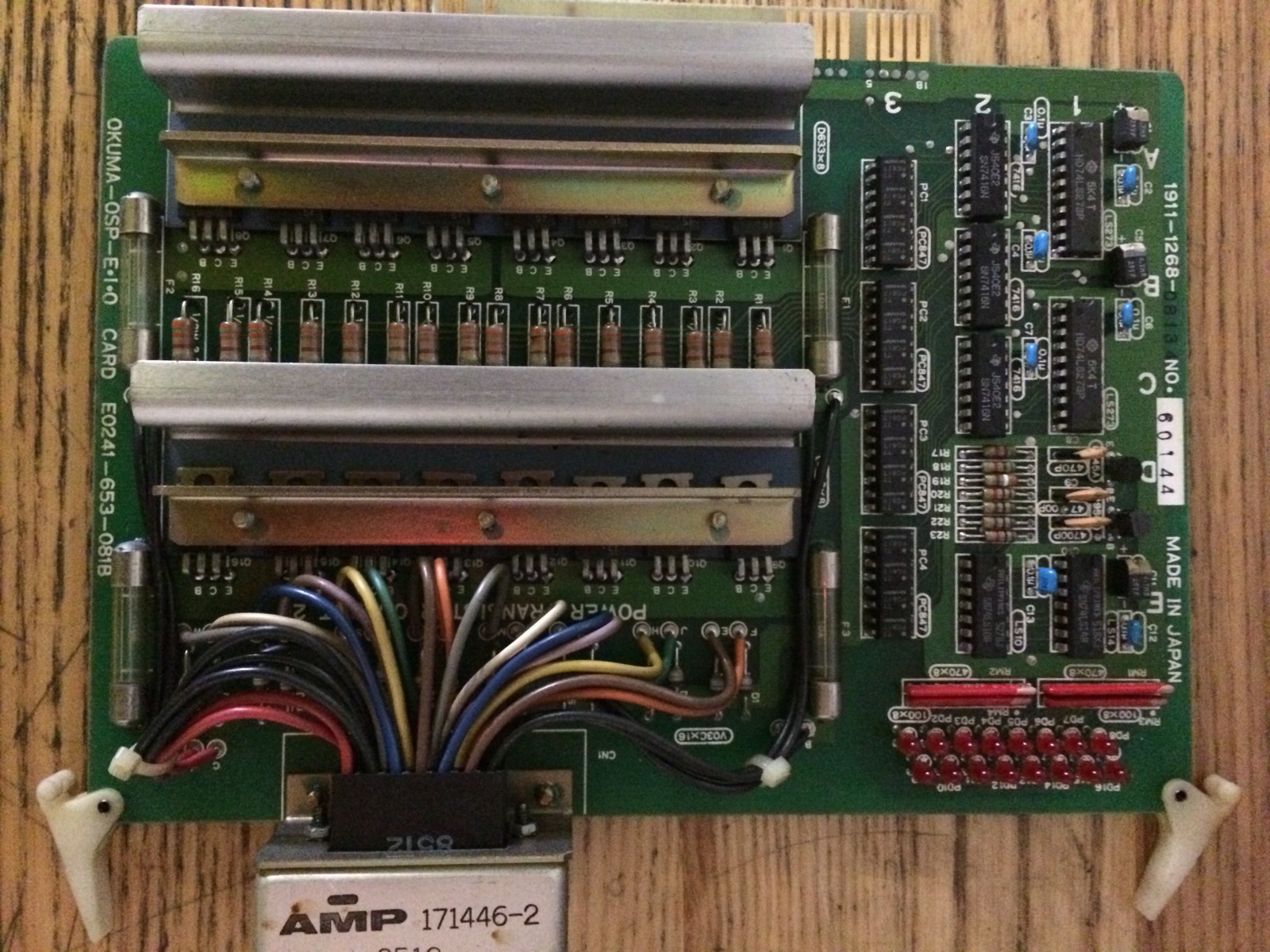 Okuma OSP Card EO241-653-081B Power Transistor Output Cnc Milling ...