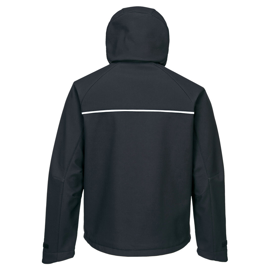 PORTWEST Waterproof Softshell Jacket Breathable Windproof Hooded ...