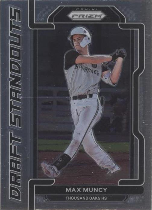 2021 Panini Prizm Draft Picks - Draft Standouts Max Muncy #DS-MU (RC ...