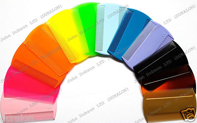 36 x Head Lice Comb Double Sided Nit Comb Lice Detection Comb Nits Eggs ...