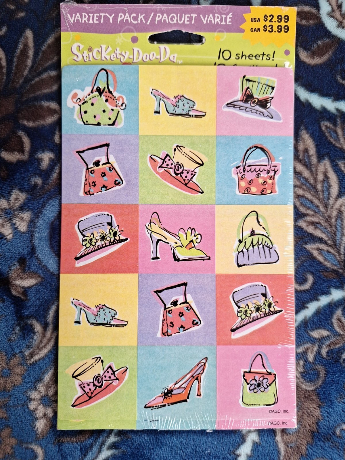 Vintage Stickery Doo Da Stickers - 10 Sheets of NEW OLD STOCK! | eBay