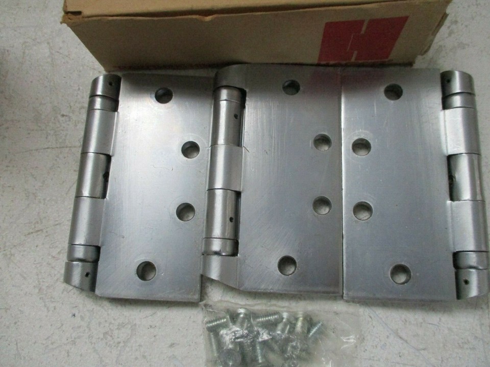 Box of 3 NEW HT HAGER BB1279 HINGES 4.5" x 4.5" US26 TORX AMS FREE ...