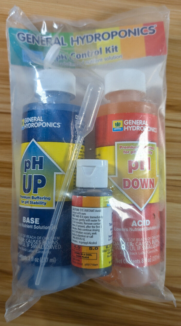 General Hydroponics GH1514 PH Control Kit - 2 Pack 689851796227 | eBay