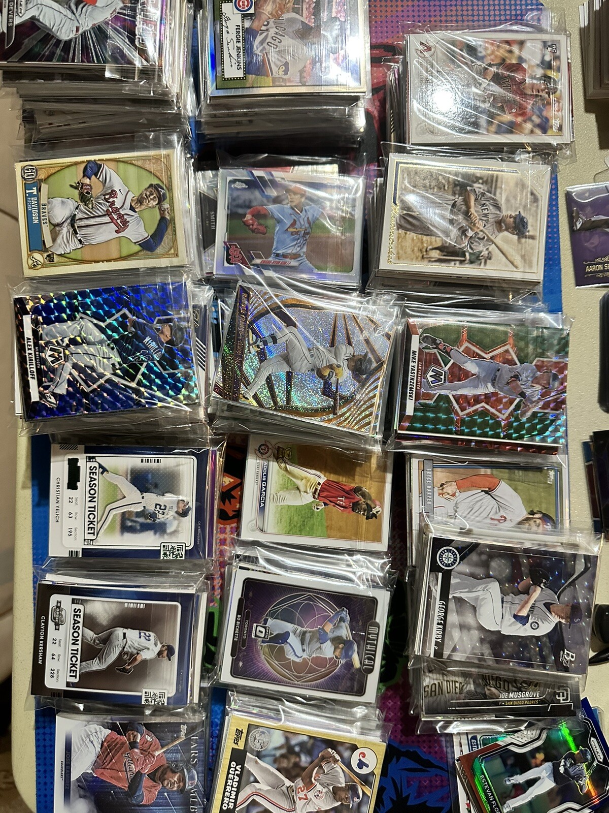 MLB Card Lots - Pick Your Team - 25+ Cards Rookies Inserts Parallels ...