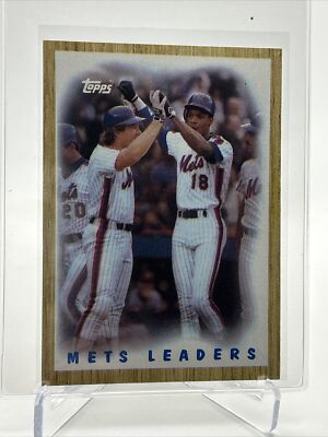 1987 Topps Mets Leaders Baseball Card #331 Mint FREE SHIPPING | eBay