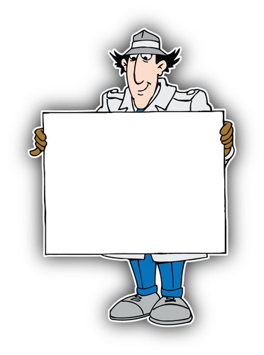 Inspector Gadget Cartoon Sticker Bumper Decal - ''SIZES'' | eBay