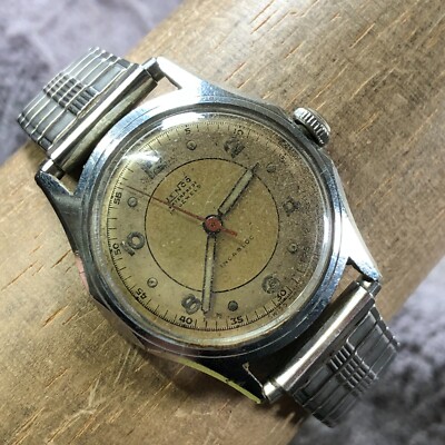 Jenco Men Silver Expansion Band Mechanical For Watch Parts Or Repair ...