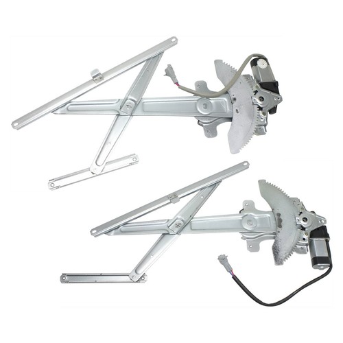 Window Regulators Glass Set of 2 Front Driver & Passenger Side Left ...