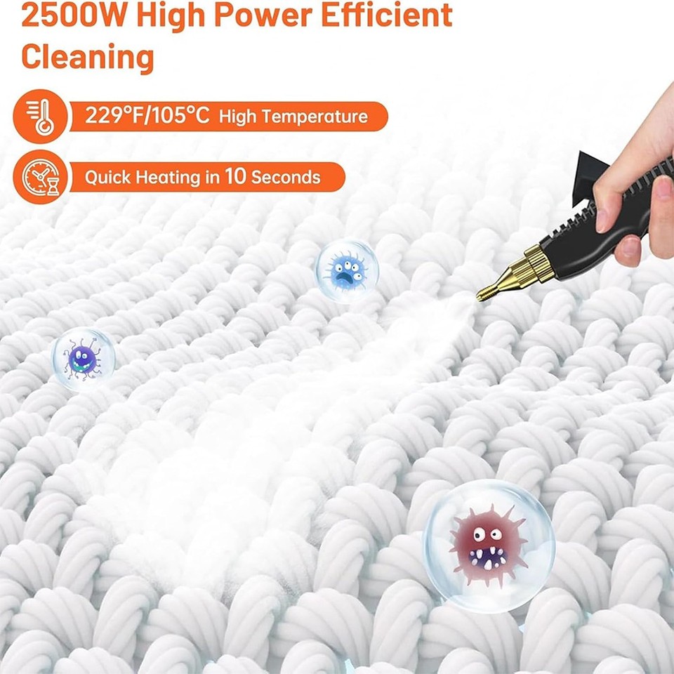 3800W Portable Handheld Steam Cleaner High Temperature Steam Cleaning ...