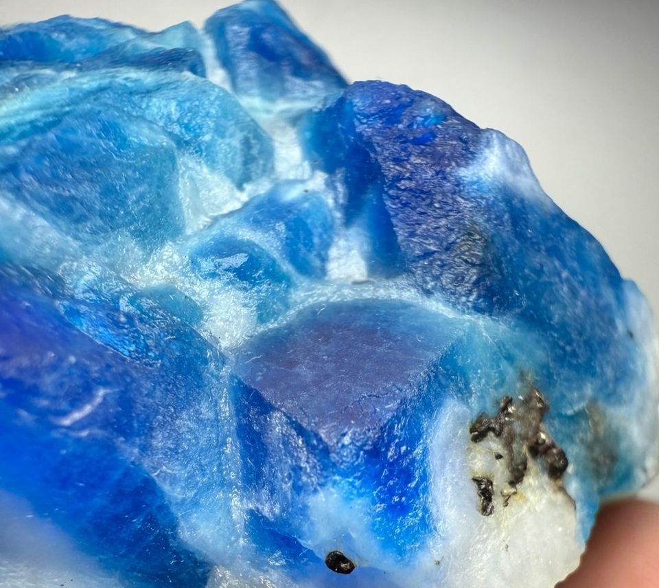 376 Carat Top quality Blue Hauyne | Hayune Crystal Fram Badakhshan ...