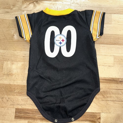 PITTSBURGH STEELERS NFL TEAM APPAREL JERSEY ONE-PIECE -SIZE 6M-12M ...