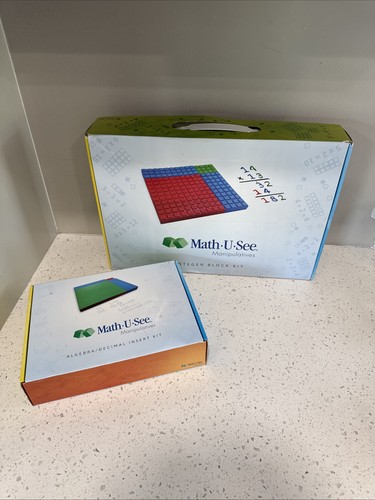Math U See Manipulatives Integer Block Kit COMPLETE SET Demee Learning ...