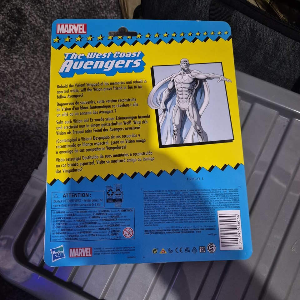 Marvel - Vision 'The West Coast Avengers' Action Figure, Brand New ...