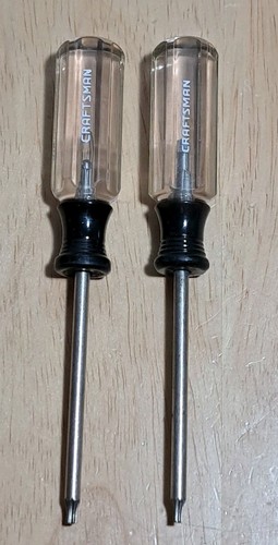 CRAFTSMAN Torx T10/T15 41473 & 41474 HAND TOOL USA | eBay