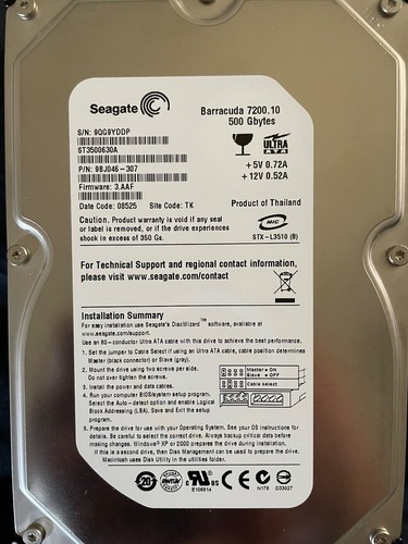 Seagate Ultra ATA Hard Drives - two drives | eBay
