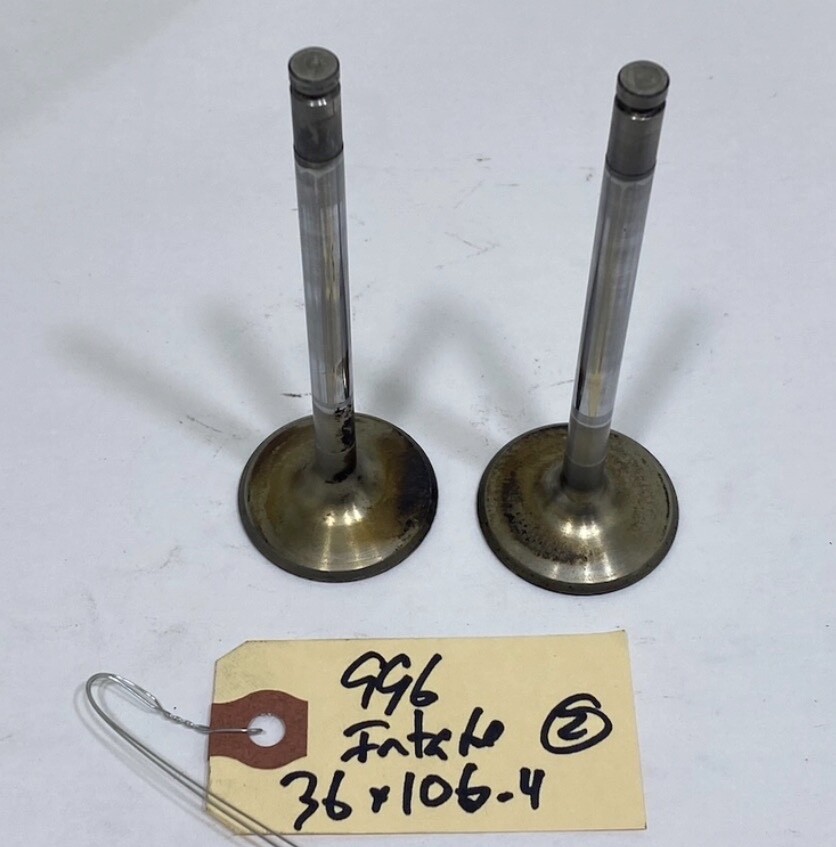 Ducati 748R 996 ST4S Monster S4R Intake Inlet Valve Set 36mm x 106.4mm ...