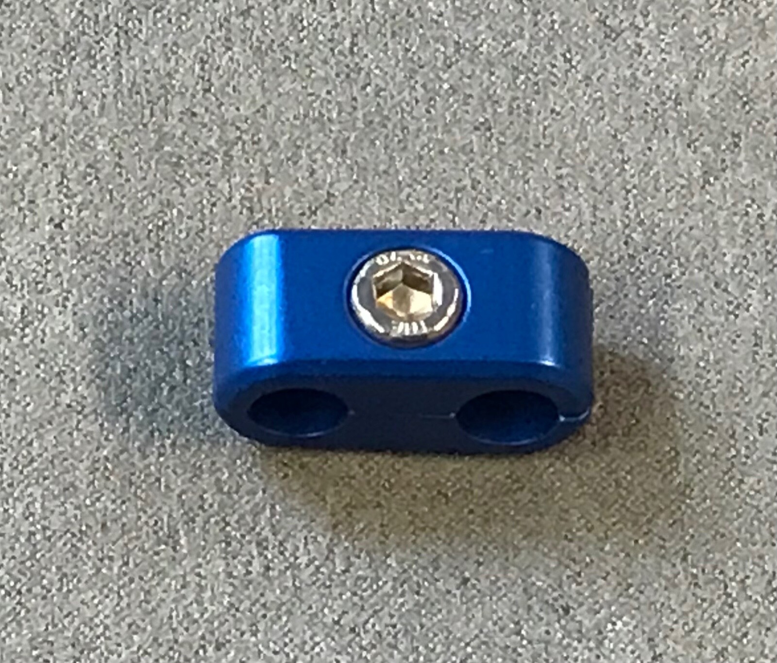 1 Blue Goodridge Alloy Aluminium Cable Hose Braided Brake Lines Pipe ...