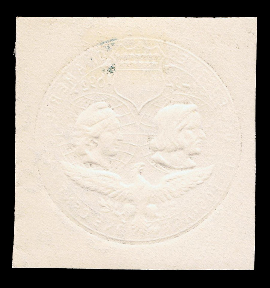 GENUINE SCOTT #U348 BLUE MINT COLUMBIAN EXPO CUT SQUARE - ESTATE ...