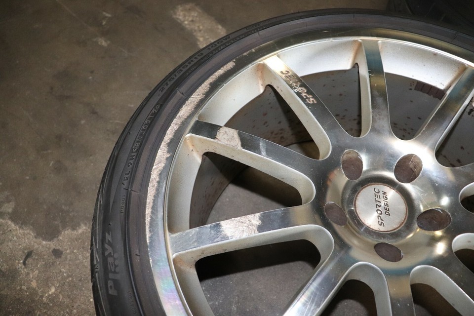 JDM Rays Sportec Design Staggered Wheels 19x8.5 ET25 19x9.5 ET30 5x114.3