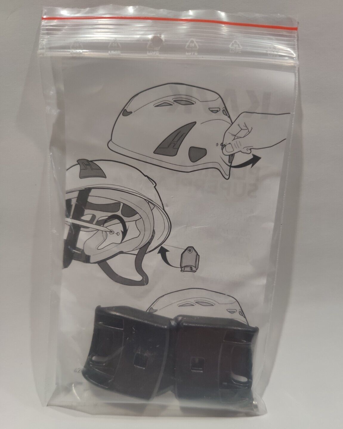 KASK Super Plasma Helmet Ear Defenders Adapter/Bayonet System WAC0003 ...