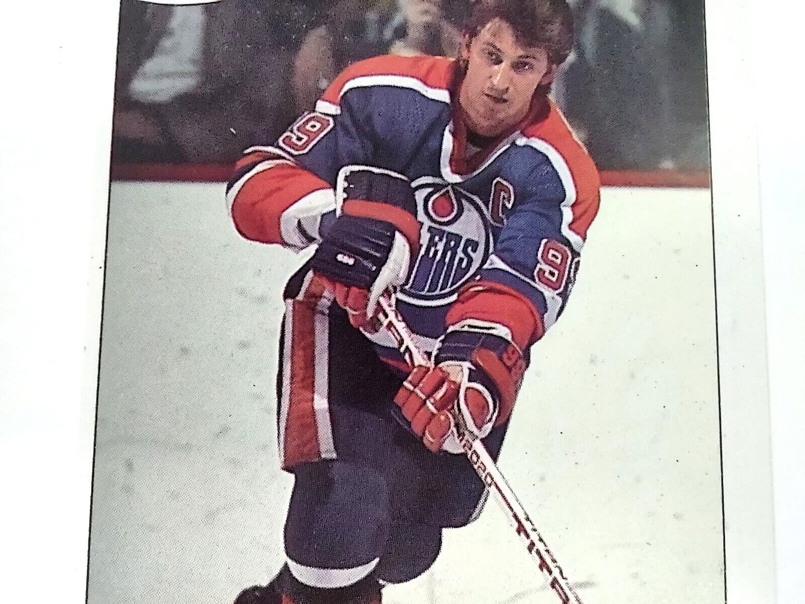 1985-86 Topps Sticker #2 Wayne Gretzky All Star Chewing Gum Edmonton ...