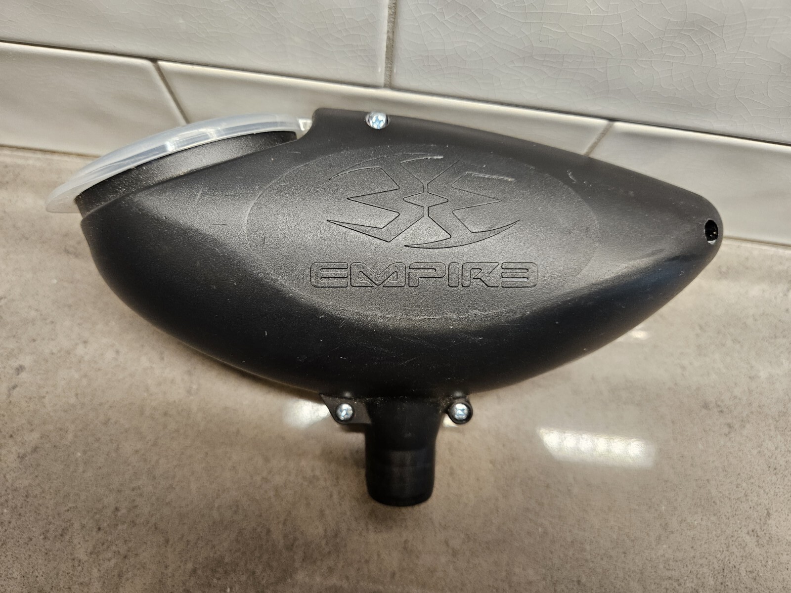 Empire Viewloader Paintball Marker Hopper 200ct Paint Ball Feed Loader ...