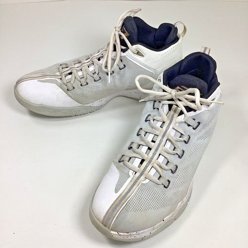 Nike Jordan Basketball Shoes Mens 12 CP3 IX AE White Gray 886548396573 ...