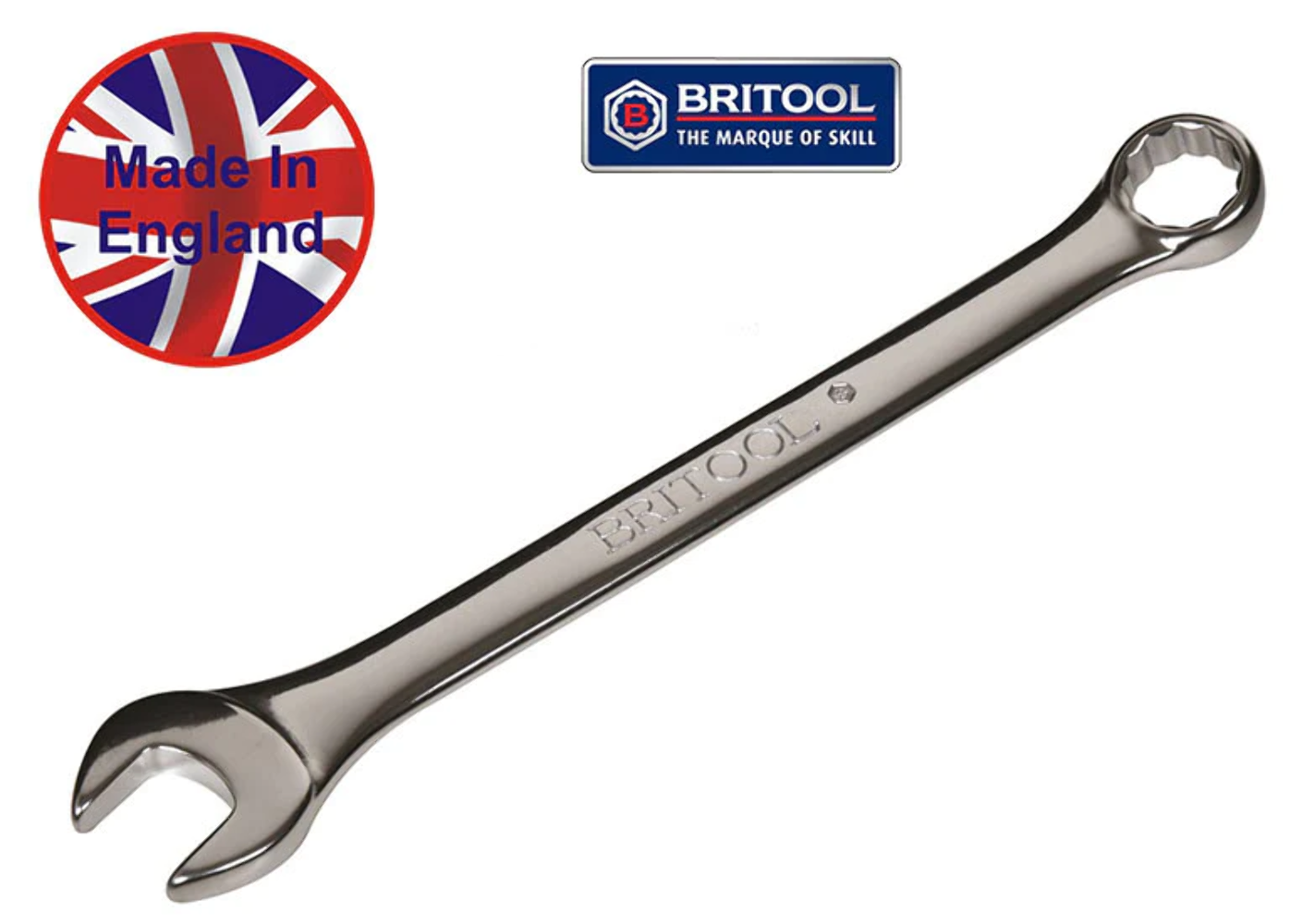BRITOOL ENGLAND WHITWORTH COMBINATION SPANNER / WRENCH SERIES SIZES 4BA ...