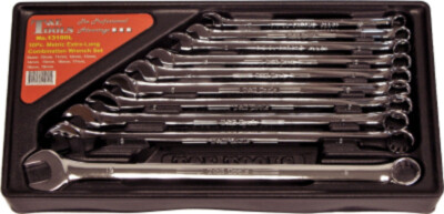 10 Piece Metric Extra-Long Combination Wrench Set T&E Tools 13100L | eBay
