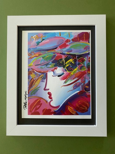 PETER MAX + BEAUTIFUL + SIGNED PRINT + NEW FRAME | eBay