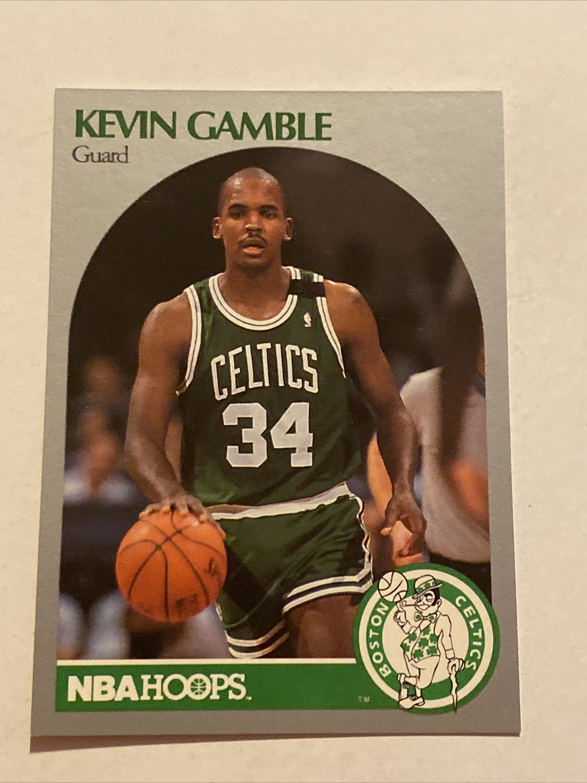 1990 NBA Hoops #40 Kevin Gamble RC Boston Celtics Rookie!! | eBay