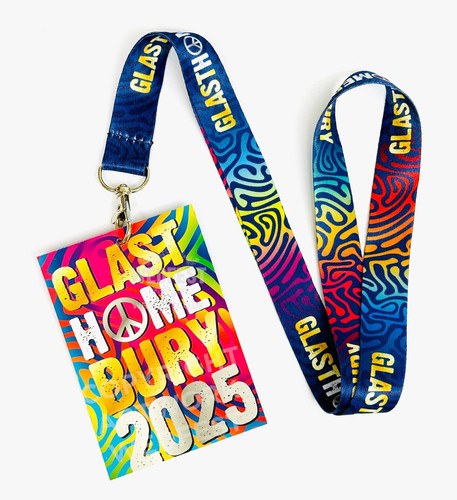 GLASTHOMEBURY Festival Party VIP Lanyards - Festival at Home Party ...