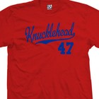 Knucklehead 47 Script T-Shirt | 1947 EL UL FL Chopper Bobber Biker ...