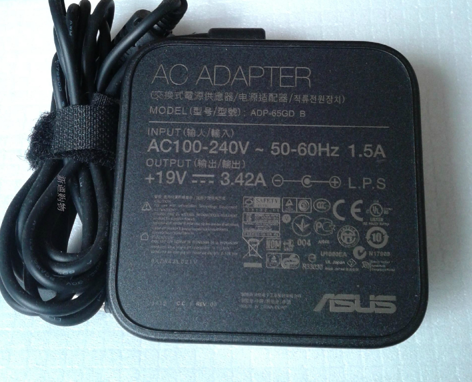 Genuine 65W AC Adapter Charger ASUS ADP-65GD B D ADP-65AW B PA-1650-78 ...