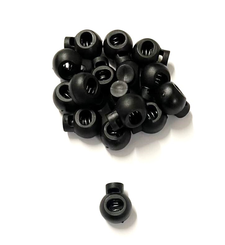 Cord Lock Toggle Stoppers Plastic Spring Loaded Adjusters Drawstring x1 ...