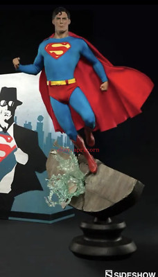 Sideshow Superman Christopher Reeve Statue Figure Resin Model ...