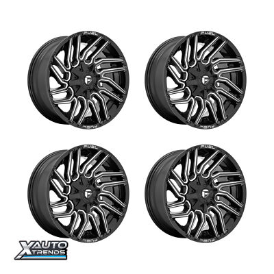 Fuel Off-Road D773 Typhoon Gloss Black Milled 20X9 8X170 01mm (Set of 4 ...