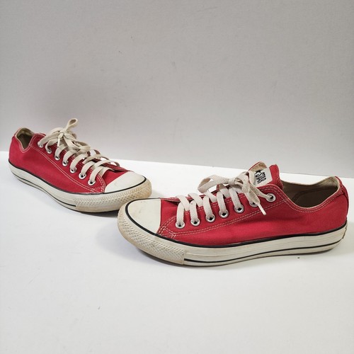 Converse Chuck Taylor All Star Red M9696 Men's Size 9 Athletic Gym ...