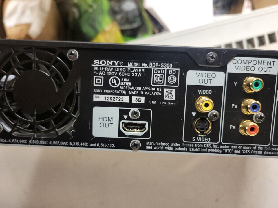 Sony BDP-S300/SM Blu-Ray Player 27242243941 | eBay